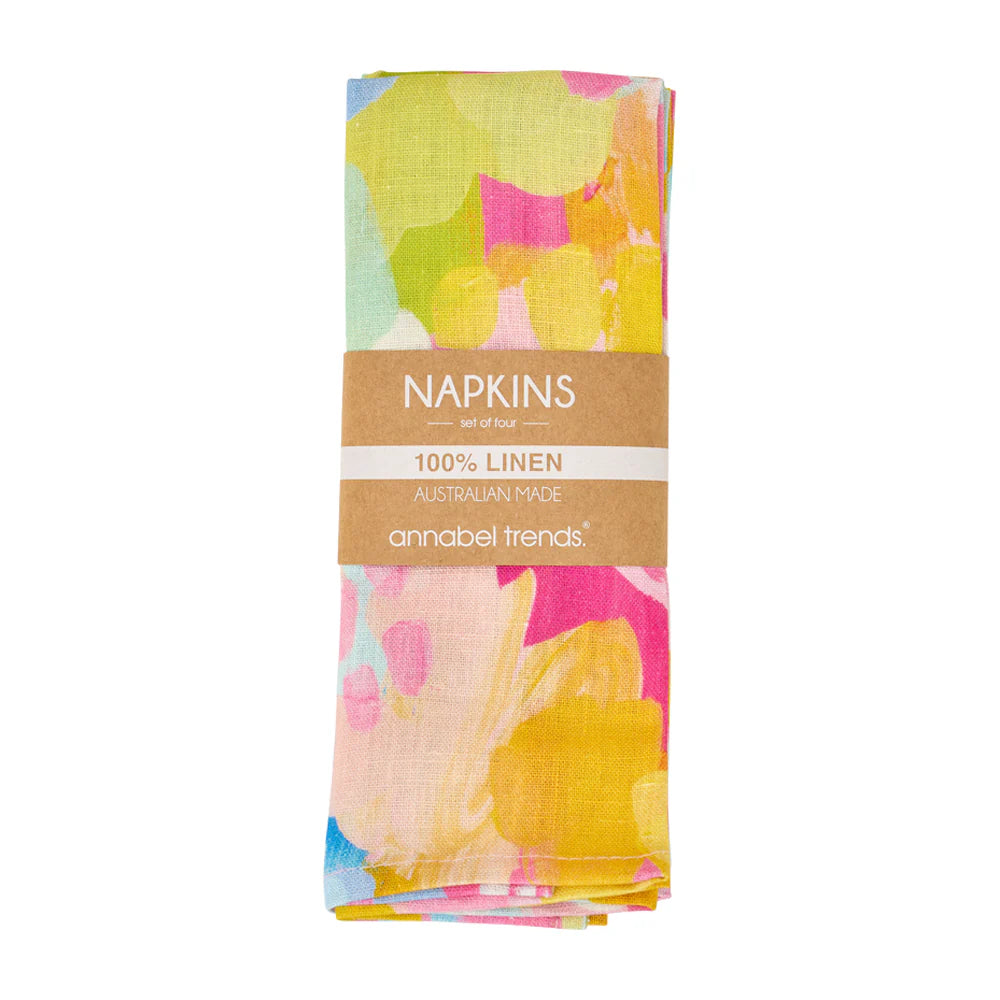 PRE - ORDER Napkin Set - Linen – Maggi McDonald