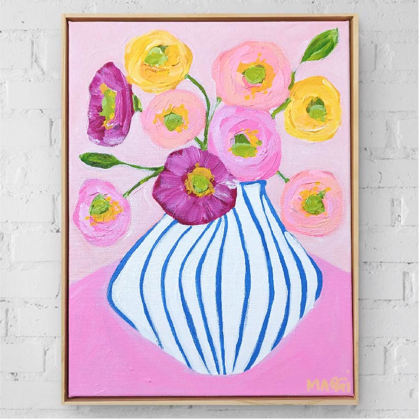 Poppies In Blue – Maggi McDonald